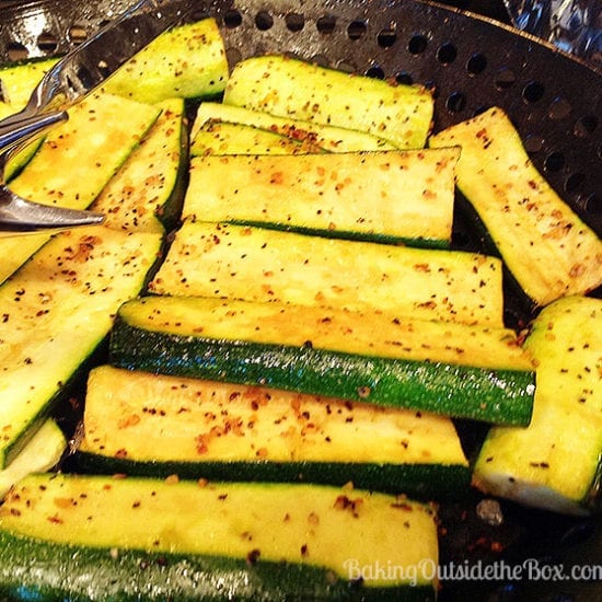 Grilled Zucchini Planks - Baking Outside the Box