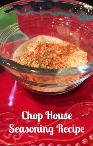 Chop House Seasoning Recipe DIY - Baking Outside the Box