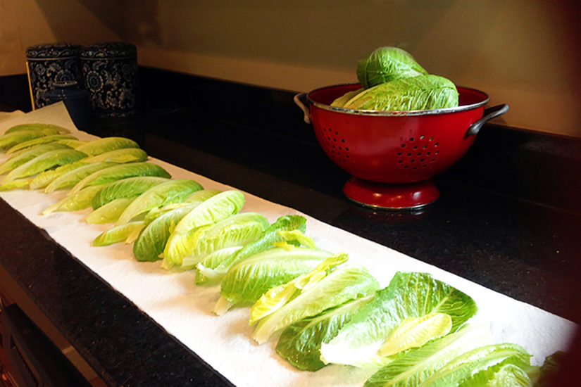 A Simple Secret for Crisp Lettuce after Washing - Baking Outside the Box